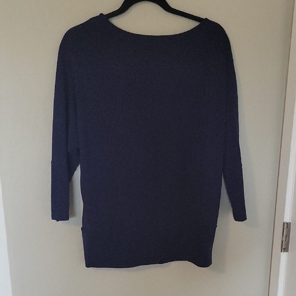 Boston Proper | Tops | Boston Proper Deep Blue Top | Poshmark